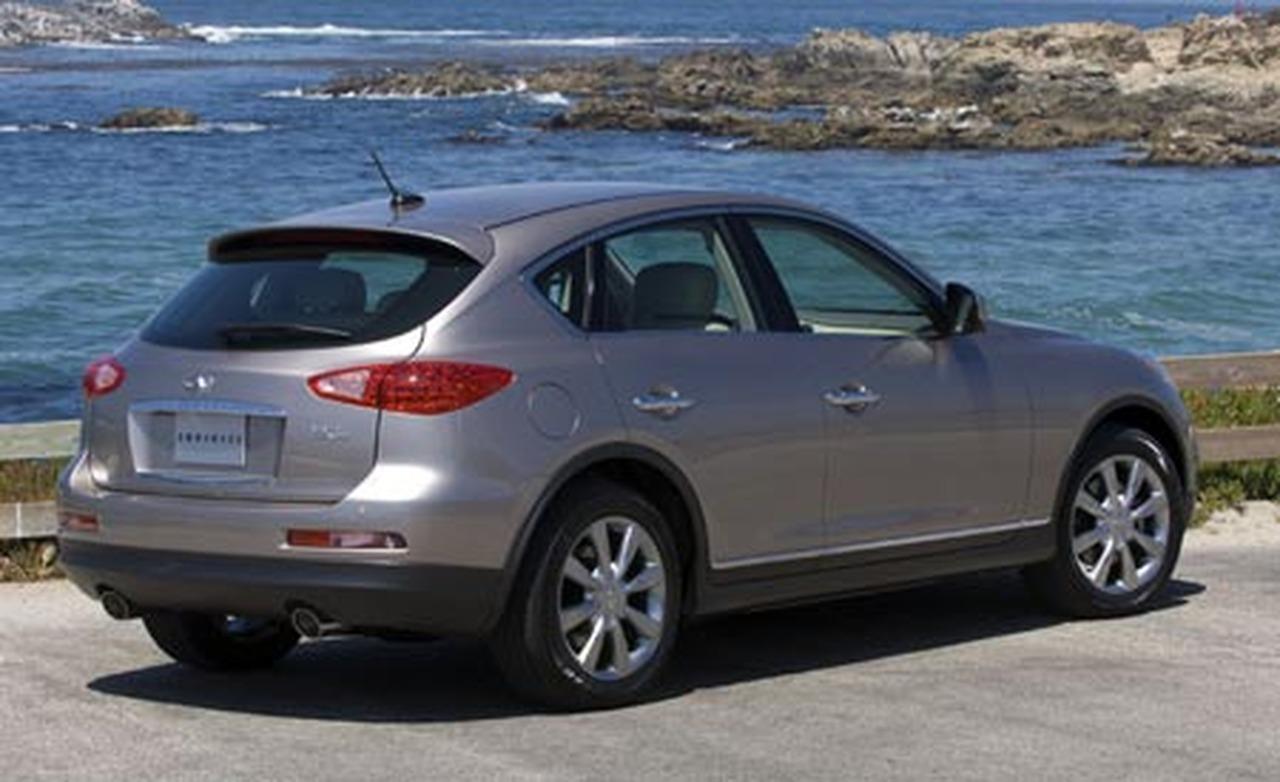 Infiniti EX technical specifications and fuel economy